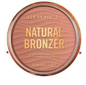 rimmel london natural - 021 sun light - bronzer, matte finish, 0.49oz