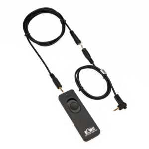 kiwifotos rs-60e3 remote switch shutter release cord for canon eos rebel t6 t7 t5 t8i t7i t6s t6i t5i t4i sl3 sl2,eos 90d 80d 70d 77d r r6 mark ii r6 r7 r8 r10 r100 rp m5 m6 mark ii sx70 sx60 & more