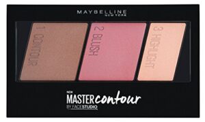 maybelline facestudio master contour face contouring kit, medium to deep, 0.17 ounce