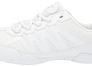 chassé Apex Cheerleading Shoes - White Cheer Shoes for Women (White, Size 7 Adult)