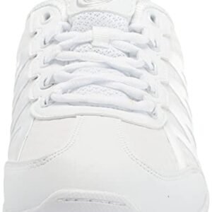 chassé Apex Cheerleading Shoes - White Cheer Shoes for Women (White, Size 7 Adult)