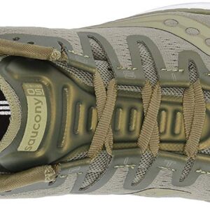 Saucony Women's Freedom ISO Unisex Running Shoe, Olive, 6