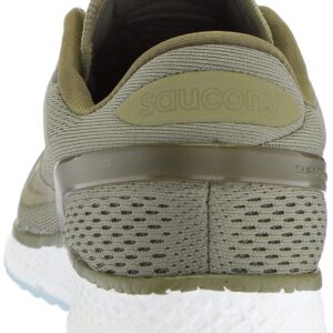 Saucony Women's Freedom ISO Unisex Running Shoe, Olive, 6