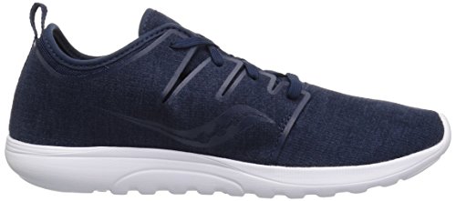 Saucony Women's Eros Lace Running Shoe, navy, 12 Medium US