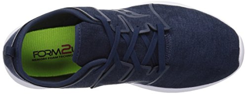 Saucony Women's Eros Lace Running Shoe, navy, 12 Medium US