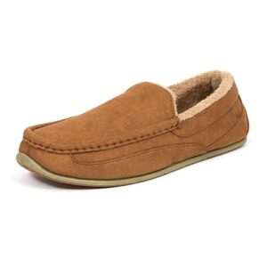 deer stags men's spun slipper, chestnut, 12 wide