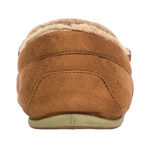 Deer Stags Men's Spun Slipper, Chestnut, 12 Wide