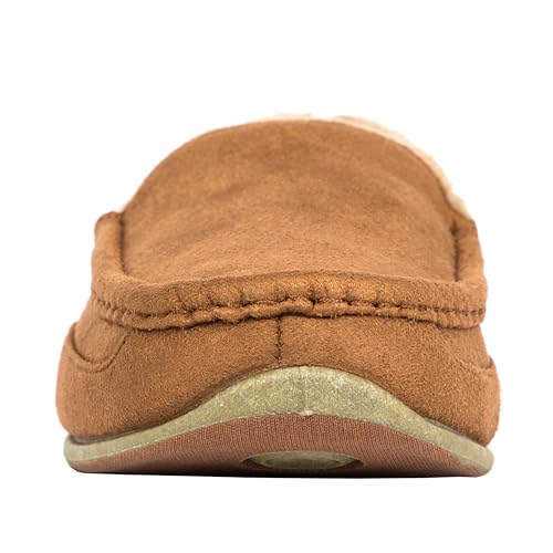 Deer Stags Men's Spun Slipper, Chestnut, 12 Wide