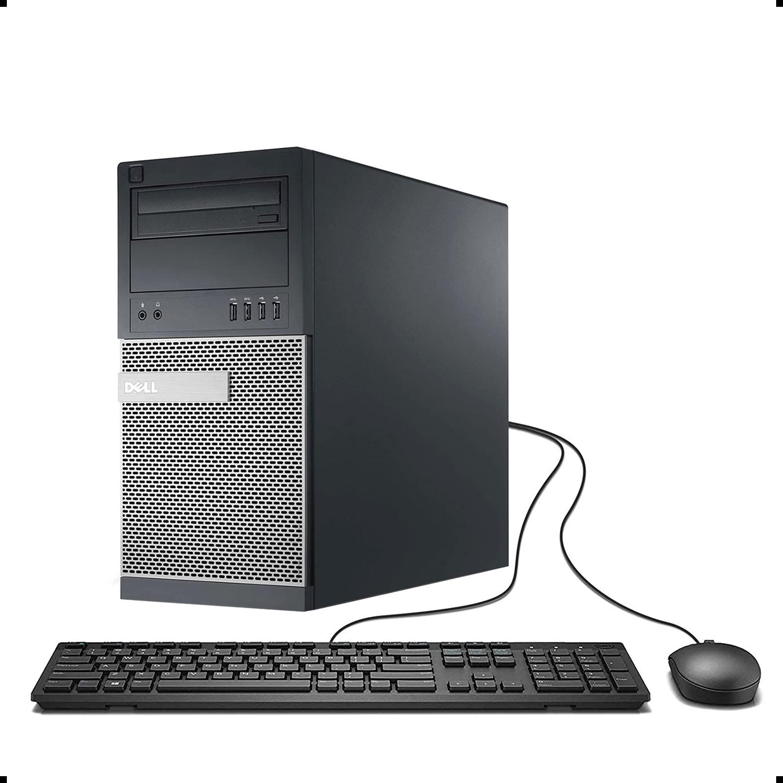 DELL Optiplex 990 Tower High Performance Business Desktop Computer, Intel Quad Core i5 up to 3.4GHz Processor, 8GB RAM, 2TB HDD, DVD, WiFi, Windows 10 Pro 64 Bit(Renewed)']