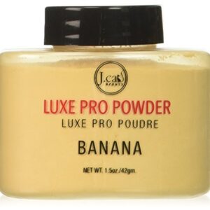 J.Cat Beauty Luxe Pro Powder, 1.5 Ounce - LPP101 Banana