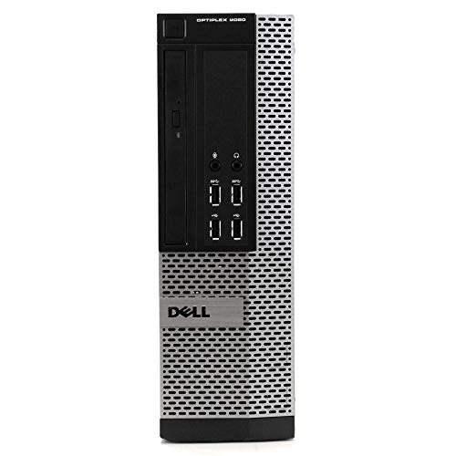 Dell Optiplex 9020 SFF Computer Desktop PC, Intel Core i5 Processor, 16 GB Ram, 1TB SSD, WiFi, Bluetooth 4.0, DVD-RW, Dual 19 inch LCD Monitors, Windows 10 Pro (Renewed)