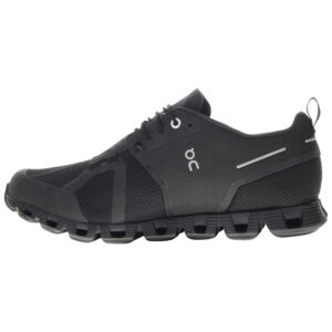 on running womens cloud mesh black trainers 7 us