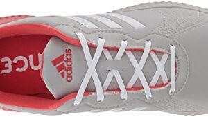 adidas Women's Response Bounce Golf Shoe, grey two ftwr white/real coral s, 8.5 Medium US