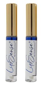 2 piece lipsense by sengence set of 2 clear glossy gloss