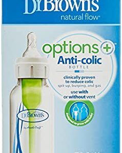 Dr. Brown's 8 Oz Options Narrow Bottles, 2-Pack