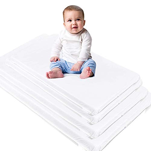 Custom Size Baby Crib Mattress Bed Pad: Firm Foam Bedding : Waterproof Vinyl Top