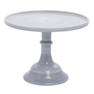 mosser glass marble 10 inch cake plate