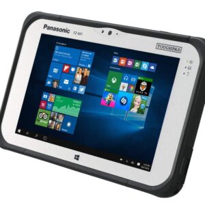 Panasonic Toughpad M1, FZ-M1, FZ-M1CEBEABM, Intel Core i5-4302Y @1.6GHz, 8GB, 128GB SSD, Wi-fi, Bluetooth, 4G LTE, Win 10 Pro, TPM 1.2, Camera, Webcam, 2D Barcode Laser (EA30), Bridge Battery