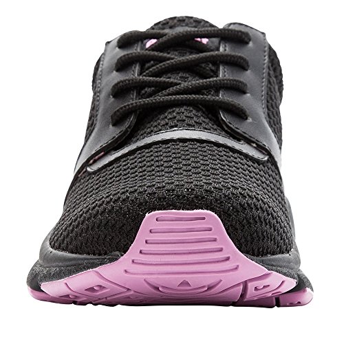 Propét Womens Stability X Walking Walking Sneakers Shoes - Black - Size 9 2E