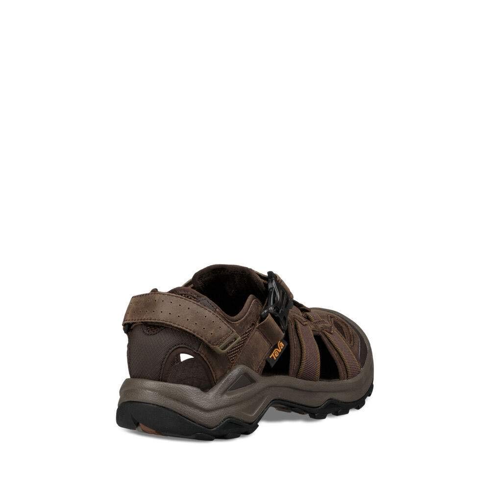 Teva Women's Men's Omnium 2 Leather Fisherman Sandal, Turkish Coffee, 09.5 Medium US, 9.5