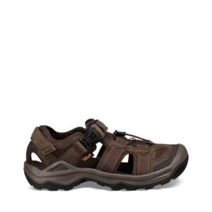 Teva Women's Men's Omnium 2 Leather Fisherman Sandal, Turkish Coffee, 09.5 Medium US, 9.5