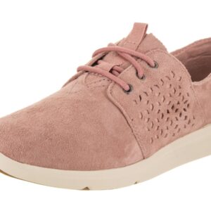 TOMS Womens Del Rey Lace Up Sneakers Shoes Casual - Pink - Size 5 B