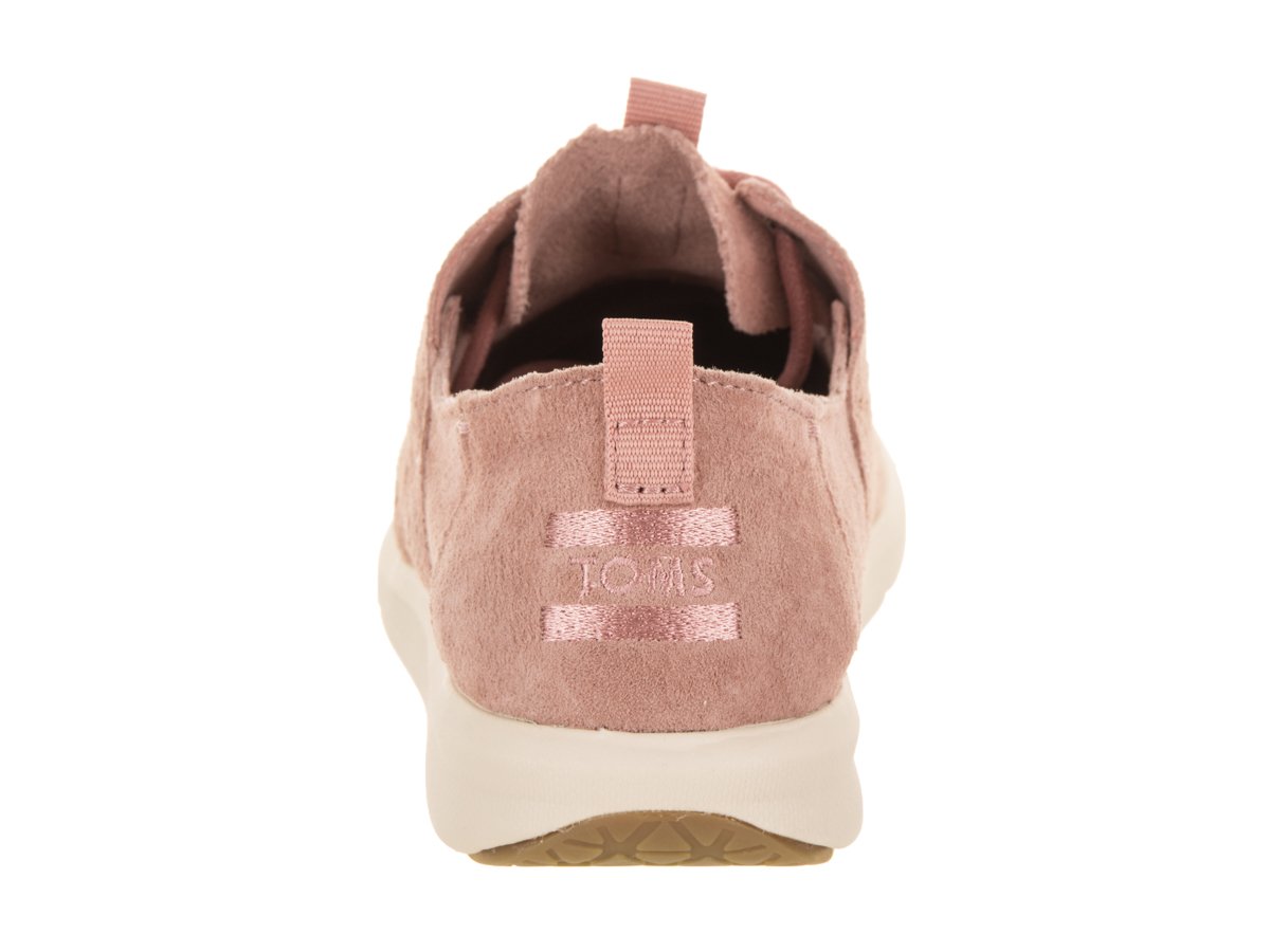 TOMS Womens Del Rey Lace Up Sneakers Shoes Casual - Pink - Size 5 B