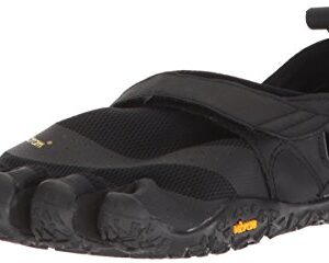 Vibram Women's V-Aqua Black Water Shoe, 38 EU/7-7.5 M US B EU (38 EU/7-7.5 US US)