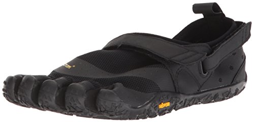 Vibram Women's V-Aqua Black Water Shoe, 38 EU/7-7.5 M US B EU (38 EU/7-7.5 US US)