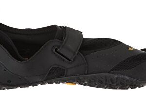 Vibram Women's V-Aqua Black Water Shoe, 38 EU/7-7.5 M US B EU (38 EU/7-7.5 US US)