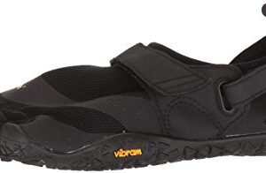 Vibram Women's V-Aqua Black Water Shoe, 38 EU/7-7.5 M US B EU (38 EU/7-7.5 US US)