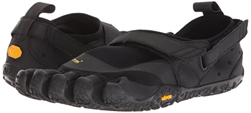 Vibram Women's V-Aqua Black Water Shoe, 38 EU/7-7.5 M US B EU (38 EU/7-7.5 US US)