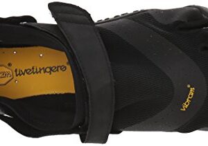 Vibram Women's V-Aqua Black Water Shoe, 38 EU/7-7.5 M US B EU (38 EU/7-7.5 US US)