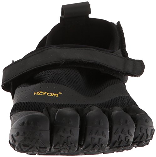 Vibram Women's V-Aqua Black Water Shoe, 38 EU/7-7.5 M US B EU (38 EU/7-7.5 US US)