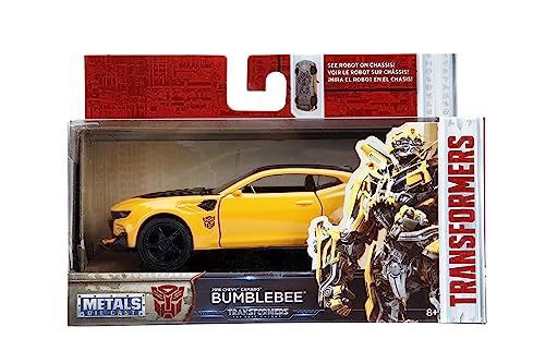 JADA 1:32 Metals Transformers - Bumblebee 2016 Chevrolet Camaro Diecast Model Car