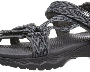 Skechers Performance Women's Go Walk Outdoors-Runyon Sport Sandal, charcoal, 7 M US