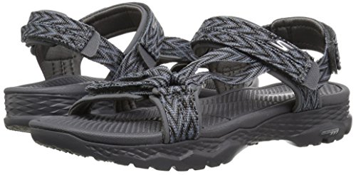 Skechers Performance Women's Go Walk Outdoors-Runyon Sport Sandal, charcoal, 7 M US