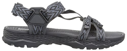 Skechers Performance Women's Go Walk Outdoors-Runyon Sport Sandal, charcoal, 7 M US