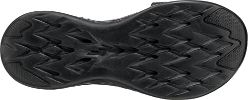 Skechers womens On-the-go 600 - Brilliancy Sport Sandal, Black, 9 US