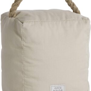 Pavilion Gift Company Lake Rules: Relax Unwind Enjoy Tan Door Stopper, Off White, 5" x 6"