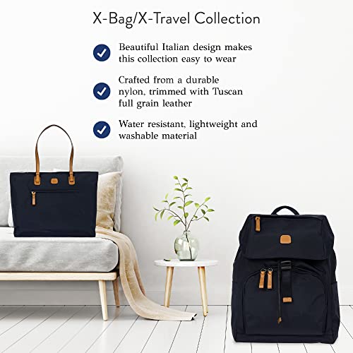 Bric's X-Travel Excursion Backpack - 15 inch - Cute Designer Backpack for Women and Men - Navy