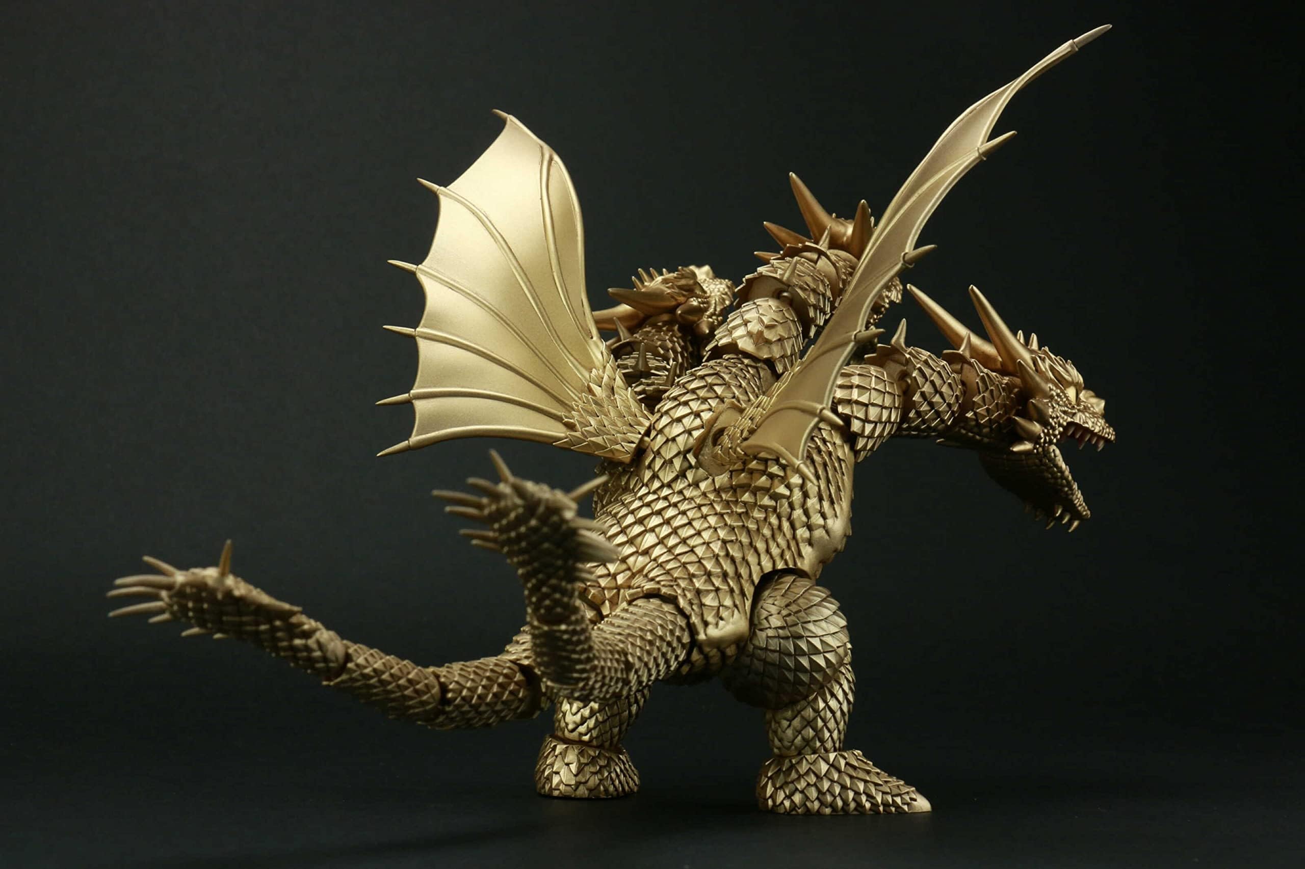 Fujimi model cibimargozilla series No.4 King ghidorah scale color has been plastic model cibigodzilla 4