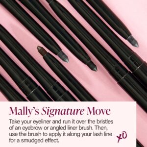 Mally Beauty Evercolor Gel Waterproof Eyeliner - Onyx - Creamy Long-Lasting Smudge-Proof Gel Formula - Retractable Eye Liner