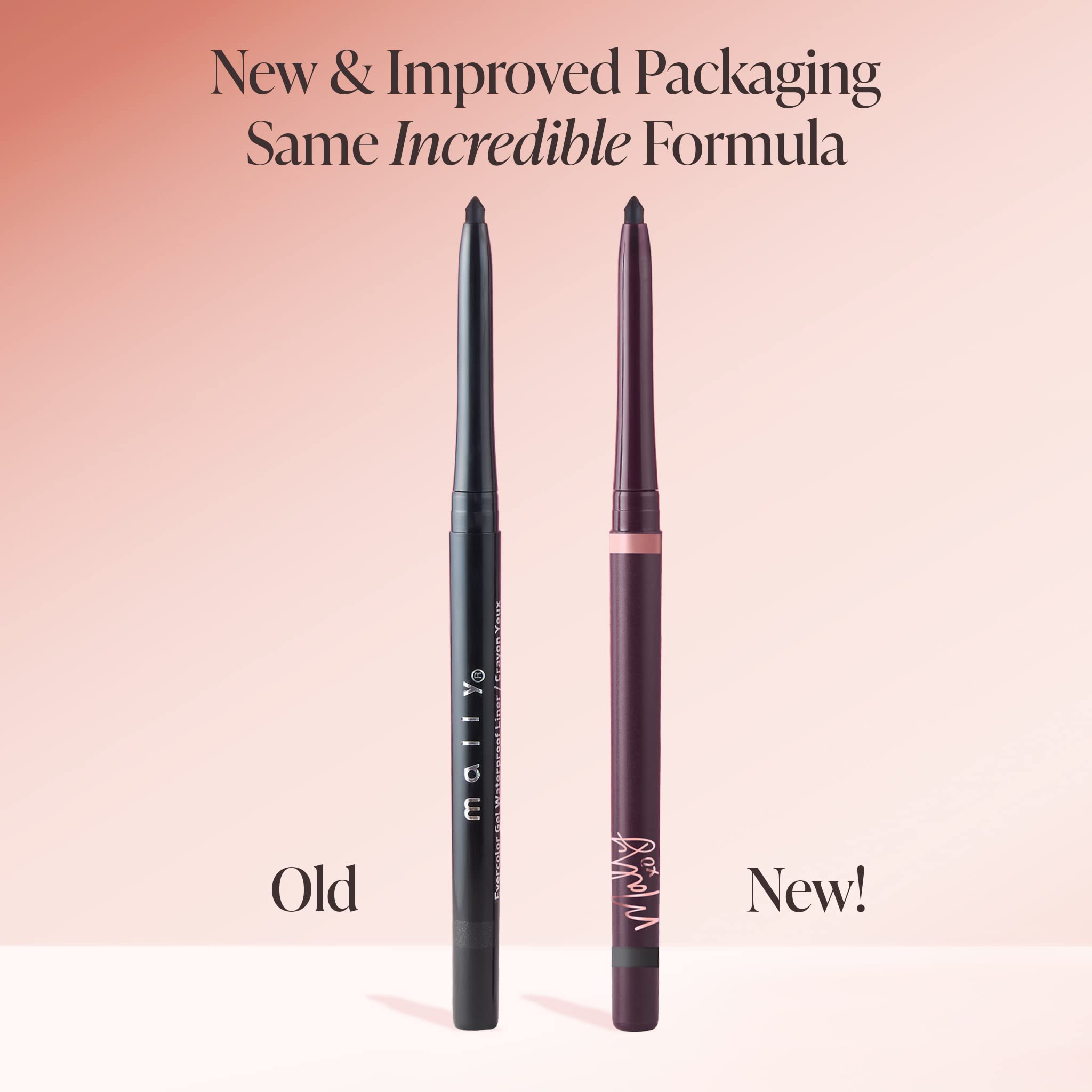 Mally Beauty Evercolor Gel Waterproof Eyeliner - Onyx - Creamy Long-Lasting Smudge-Proof Gel Formula - Retractable Eye Liner