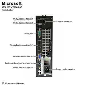 DELL OptiPlex 7010 Ultra Small Form Factor Desktop PC - Intel Core i5-3470S 2.9GHz, 8GB, 240GB SSD, Windows 10 Professional (Renewed)']