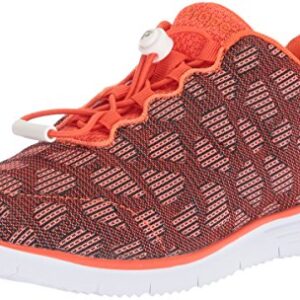 Propét Women's TravelFit Sneaker, Orange, 6.5 2E US