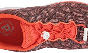 Propét Women's TravelFit Sneaker, Orange, 6.5 2E US