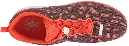 Propét Women's TravelFit Sneaker, Orange, 6.5 2E US