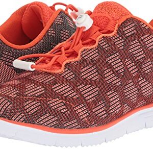 Propét Women's TravelFit Sneaker, Orange, 6.5 2E US