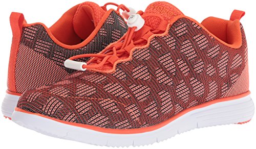 Propét Women's TravelFit Sneaker, Orange, 6.5 2E US